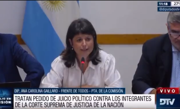 La Comisión De Juicio Político Comenzó A Tratar Los Proyectos Contra